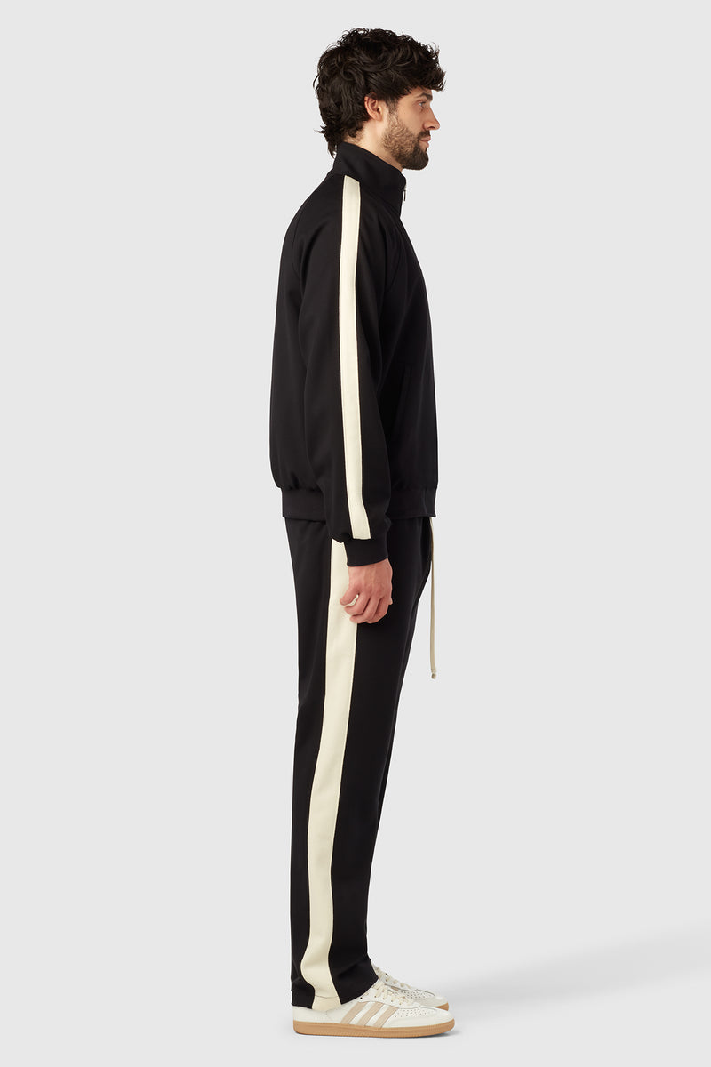 Carmel Track Jacket / Black | UNI/FORM - uniformla.com