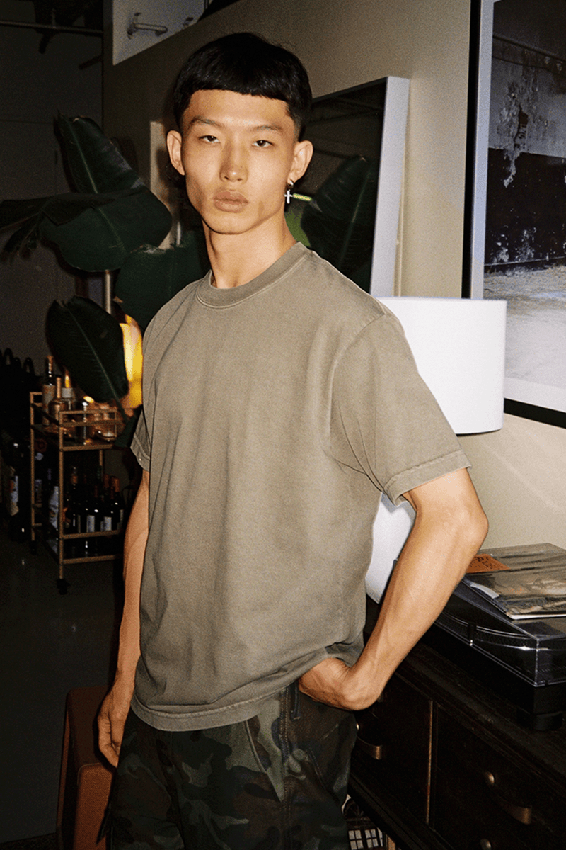 Heavyweight Artist Tee / Washed Rifle | UNI/FORM - uniformla.com